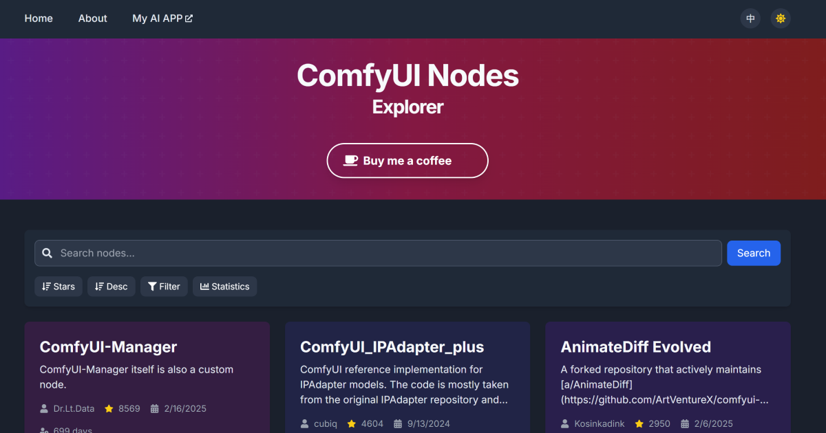 ComfyUI Nodes Explorer | AI Node Search